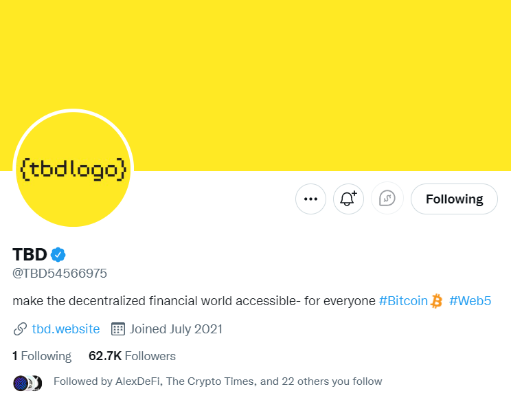 速览Twitter创始人JackDorsey的Web5项目TBD - 脉脉