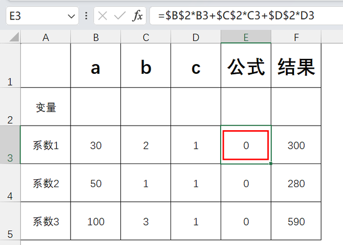 用excel如何求解三元一次方程？米宏office学堂 商业新知 