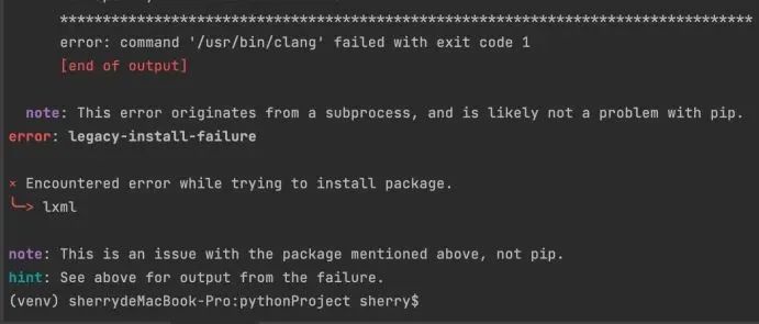 lxml安装不上，经过了以下尝试：删掉python然后重新安装，更新了pip到最新版，仍不能解决_Python进阶学习-商业新知